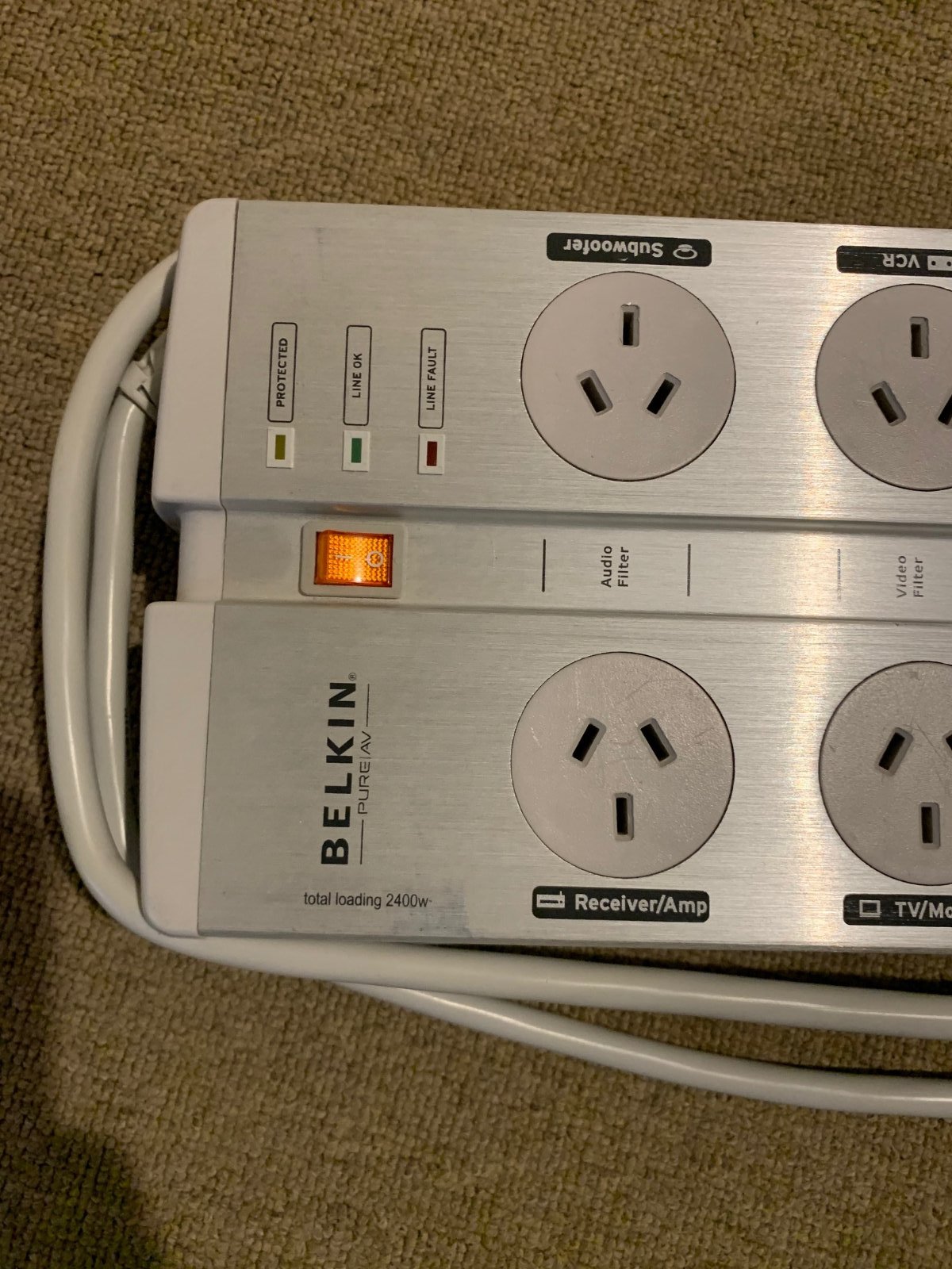 SOLD: FS: Belkin Pure AV - Surge Power Protector - Hi-Fi and Cinema ...