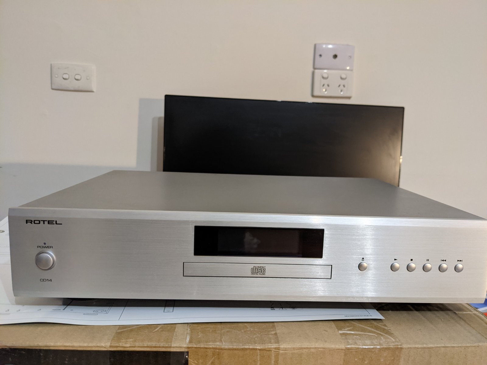 SOLD: FS: Rotel CD14 CD player - Stereo, Home Cinema, Headphones ...