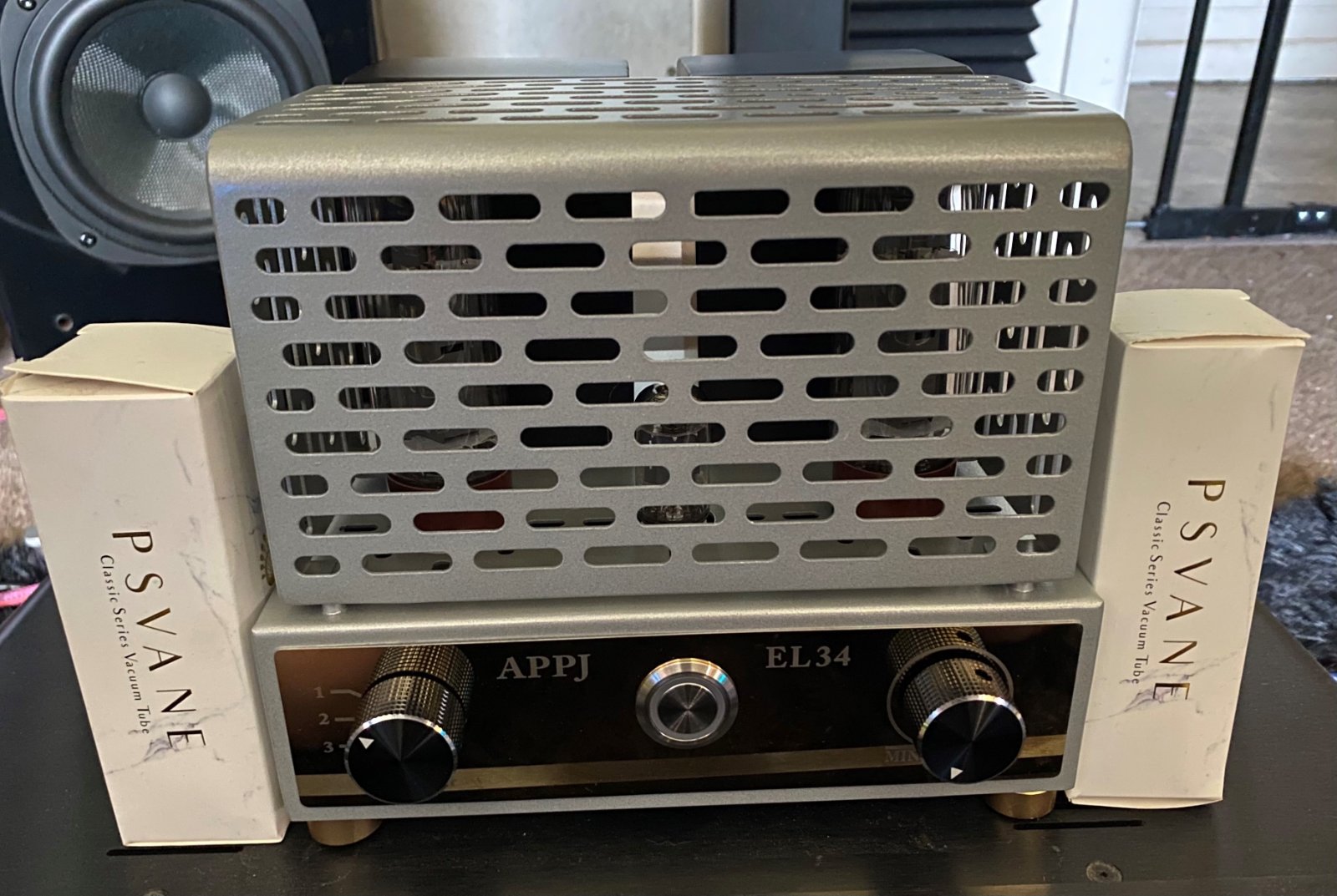 FS: APPJ EL34 12AX7 Tube Single-ended Amplifier ** As new with warranty ...