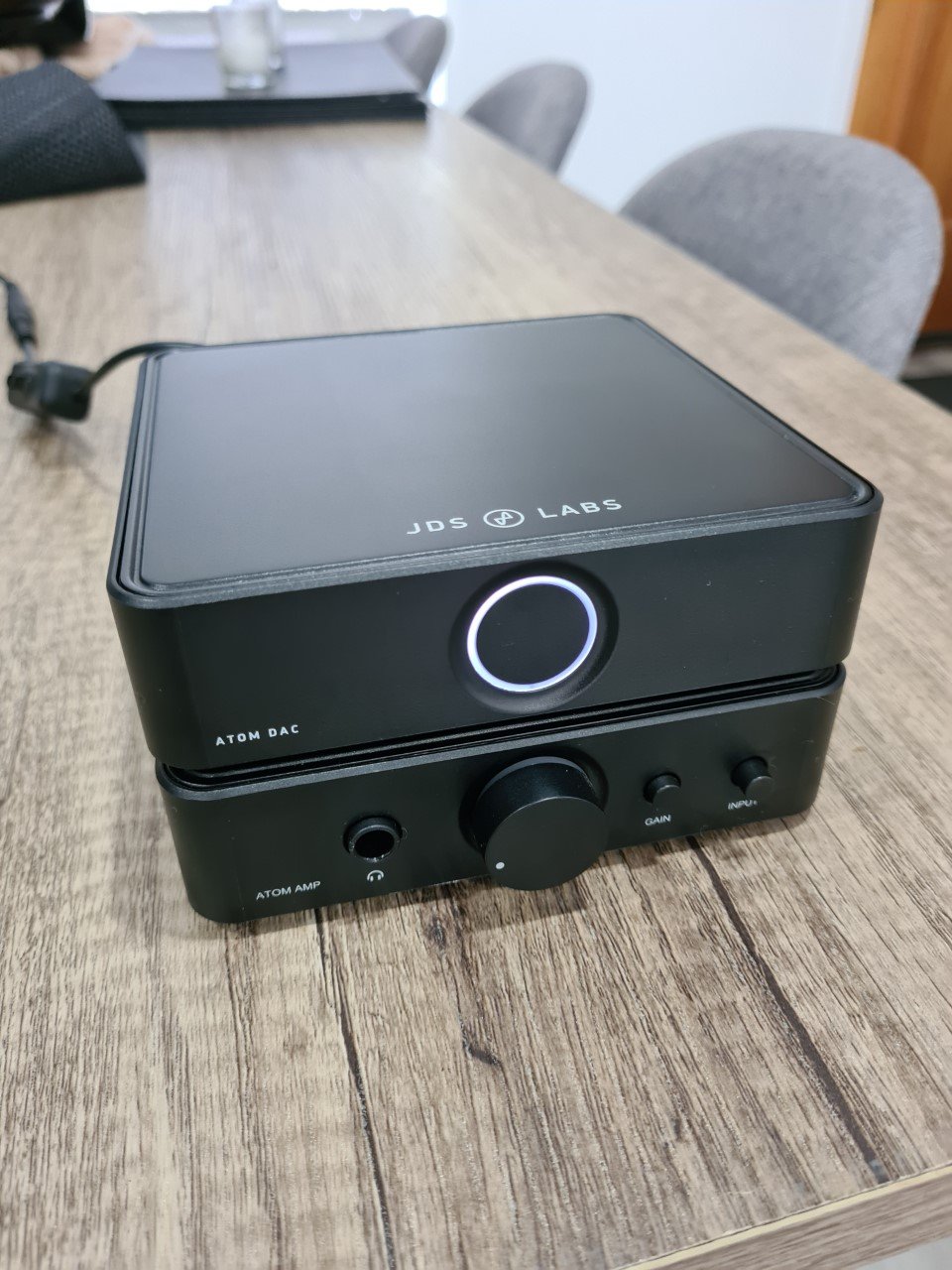SOLD: FS: JDS Labs Atom Stack - DAC and Headphone AMP - Stereo, Home ...