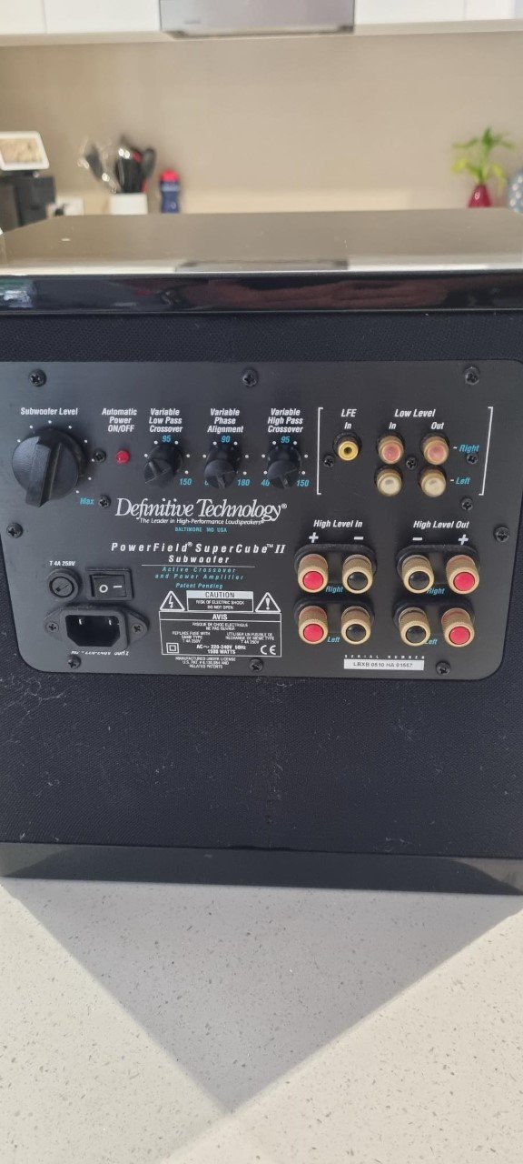 SOLD: Definitive Technology SuperCube 2 |﻿ Stereo, Home Cinema ...