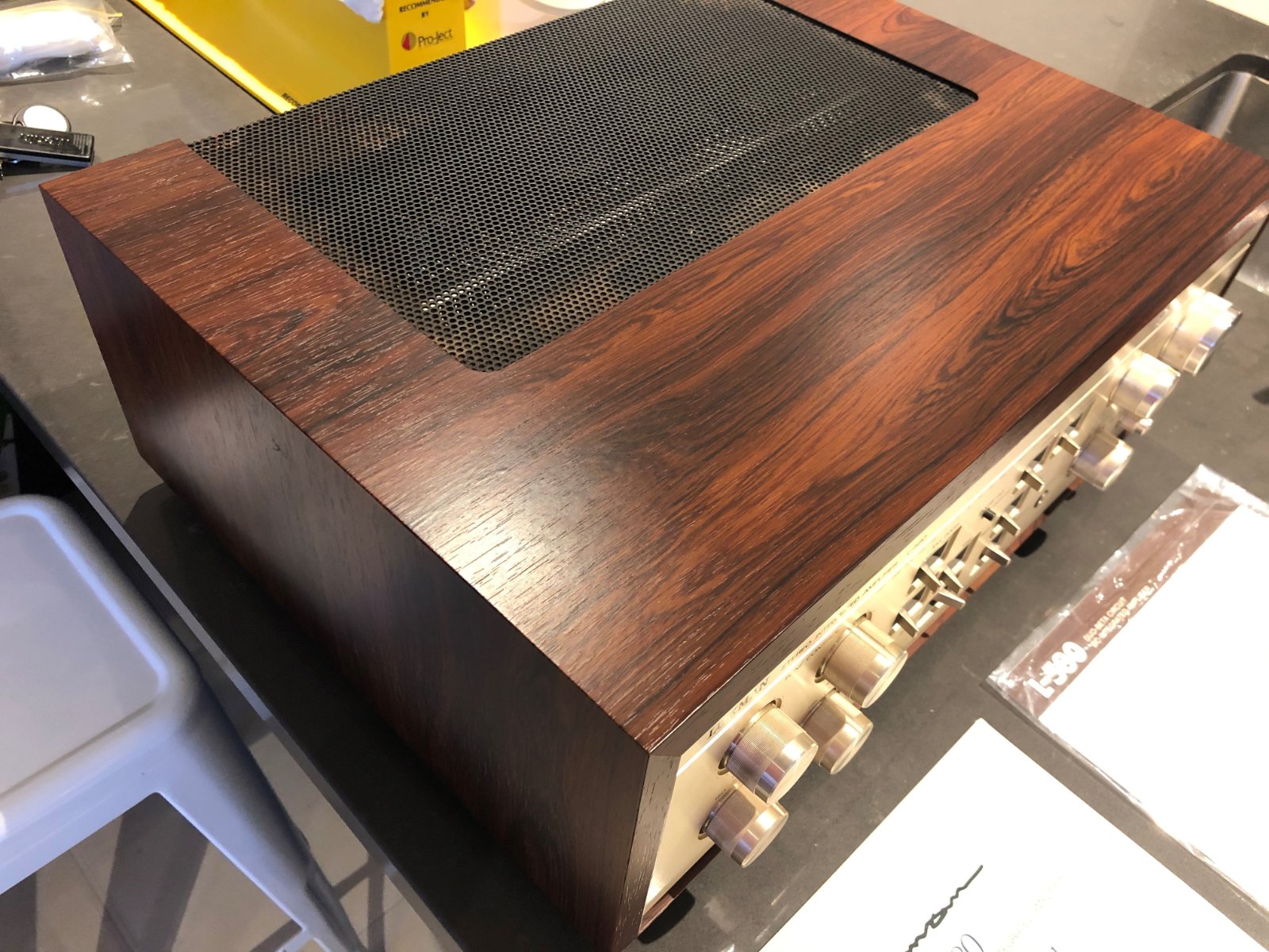 SOLD: FS: Vintage Classic Luxman L-580 Integrated Amplifier - Stereo ...