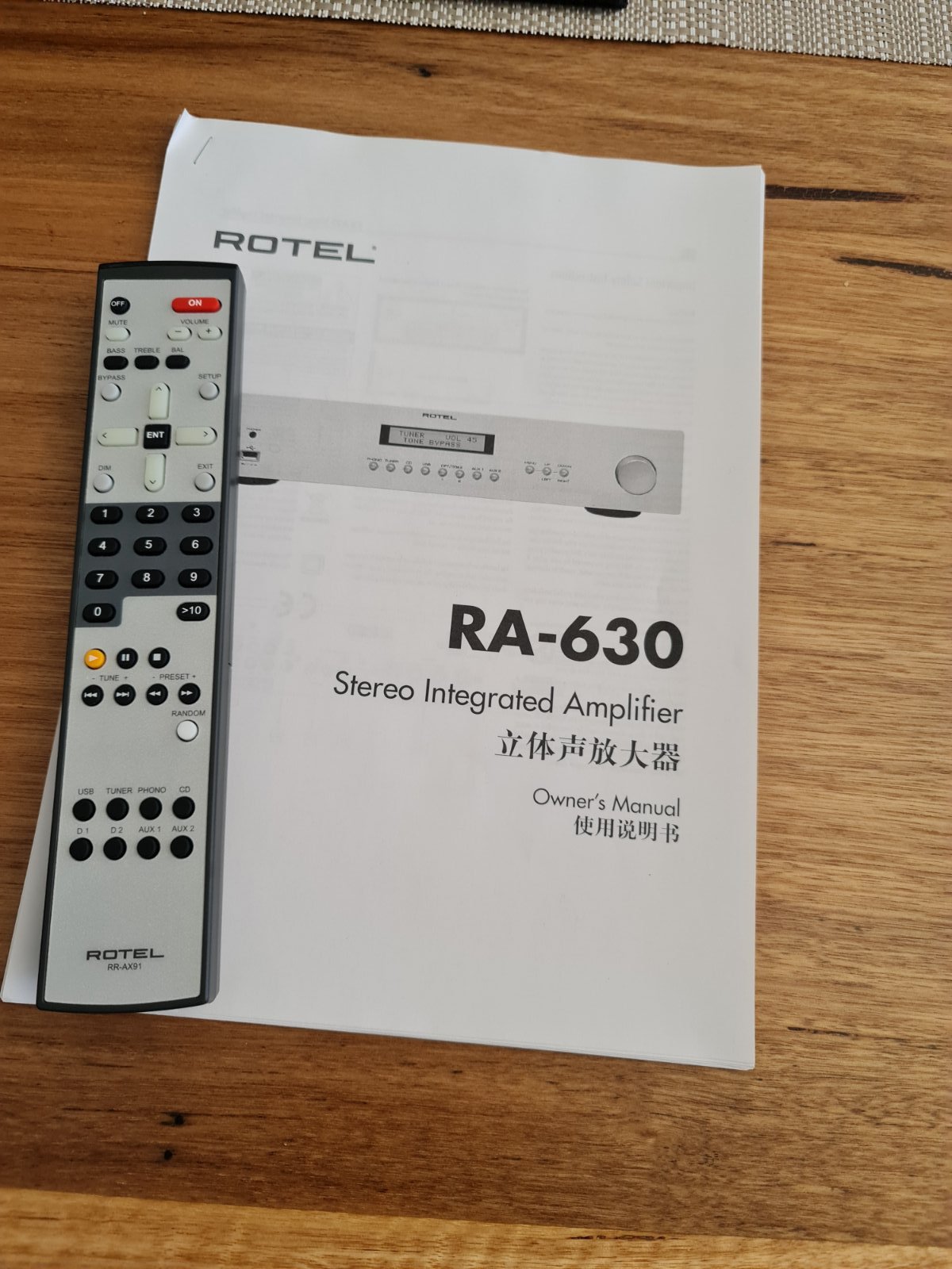 FS: Rotel RA-630 Amplifier - Stereo, Home Cinema, Headphones Components ...