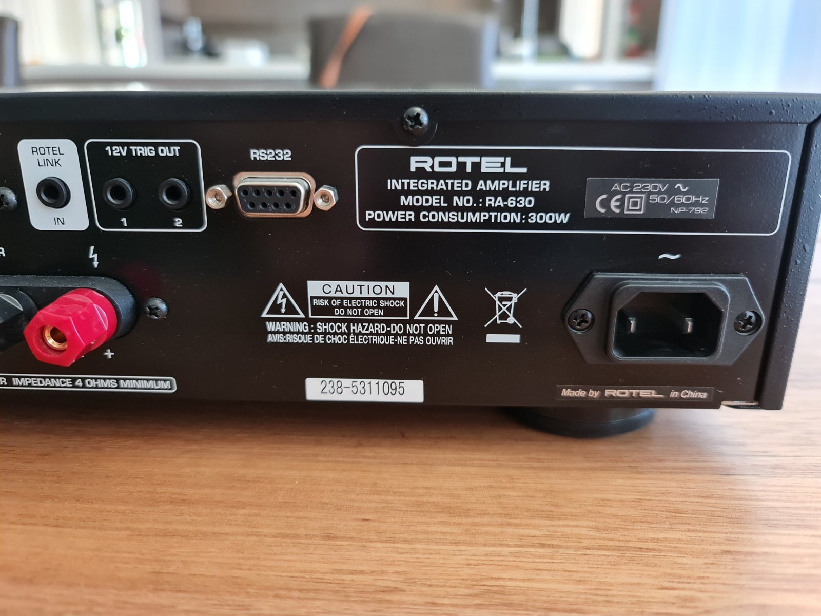 SOLD: FS: Relist - Rotel RA-630 Integrated Amplifier - Stereo, Home ...