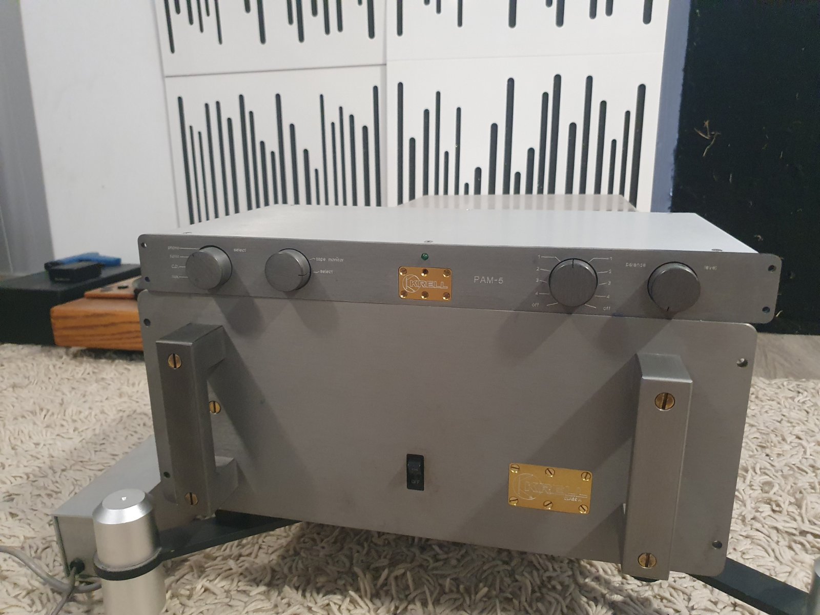 SOLD: FS: Krell KSA50 MK2 and PAM-5 Preamp - The old school legend ...