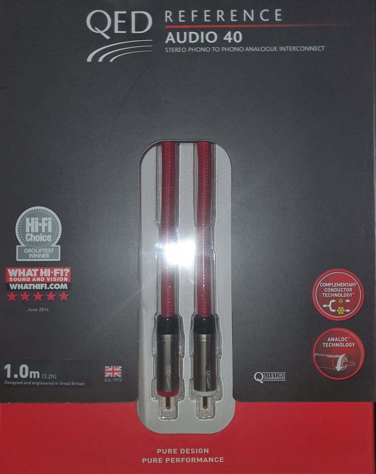 SOLD: FS: QED Reference Audio 40 - Hi-Fi and Cinema Cables ...