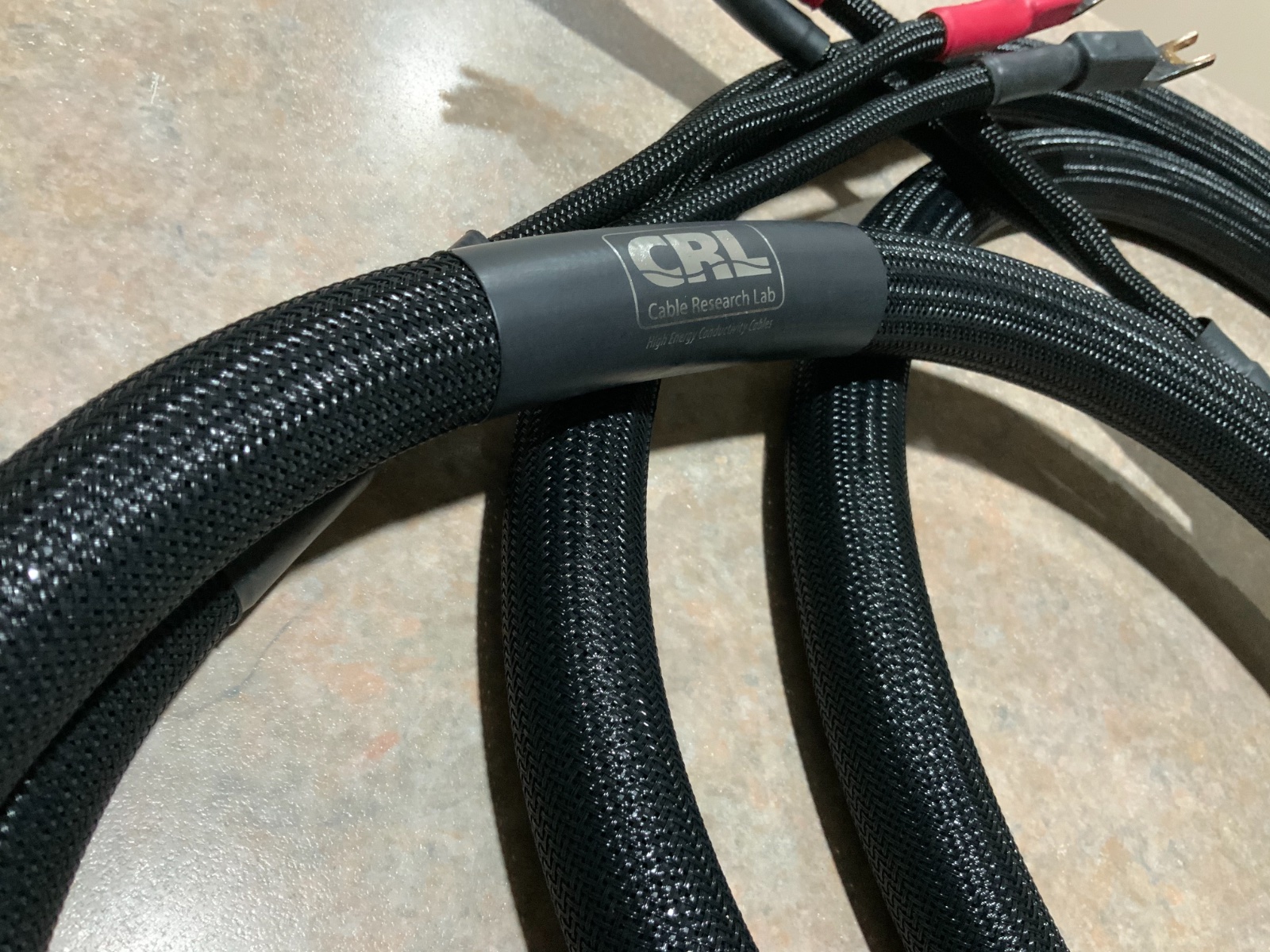 SOLD: FS: Cable Research Lab (CRL) Silver Speaker Cable - 2.8 metres ...