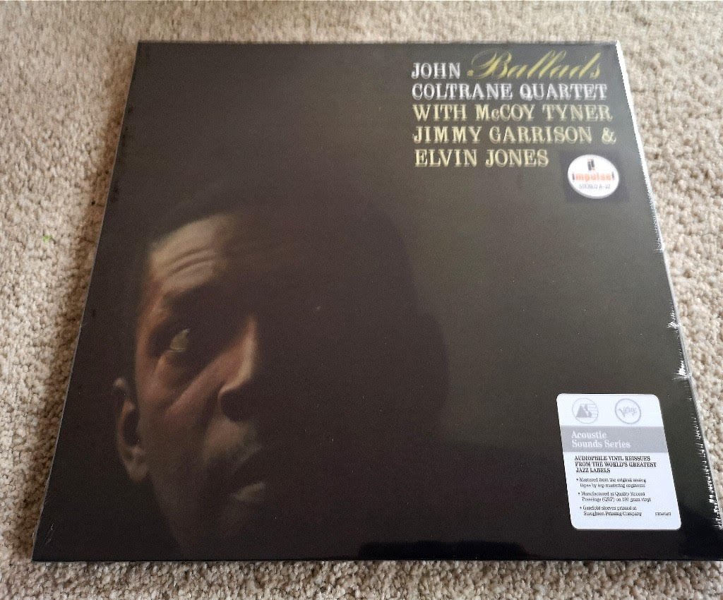 FS: John Coltrane – Ballads Audiophile Acoustic Sounds Sealed LP ...