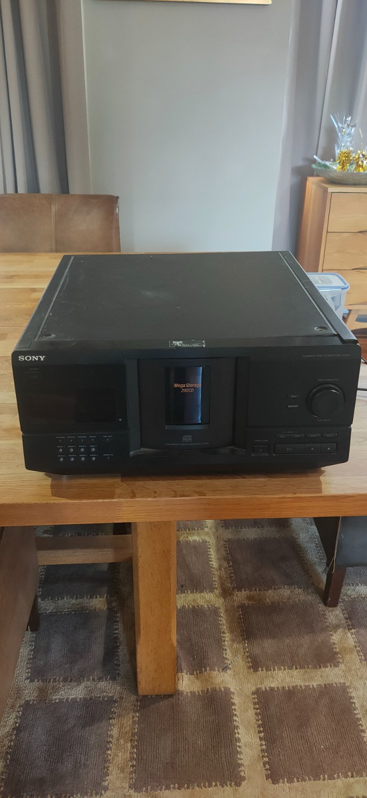 FS: Sony 200 CD player with Toslink optical - Stereo, Home Cinema ...