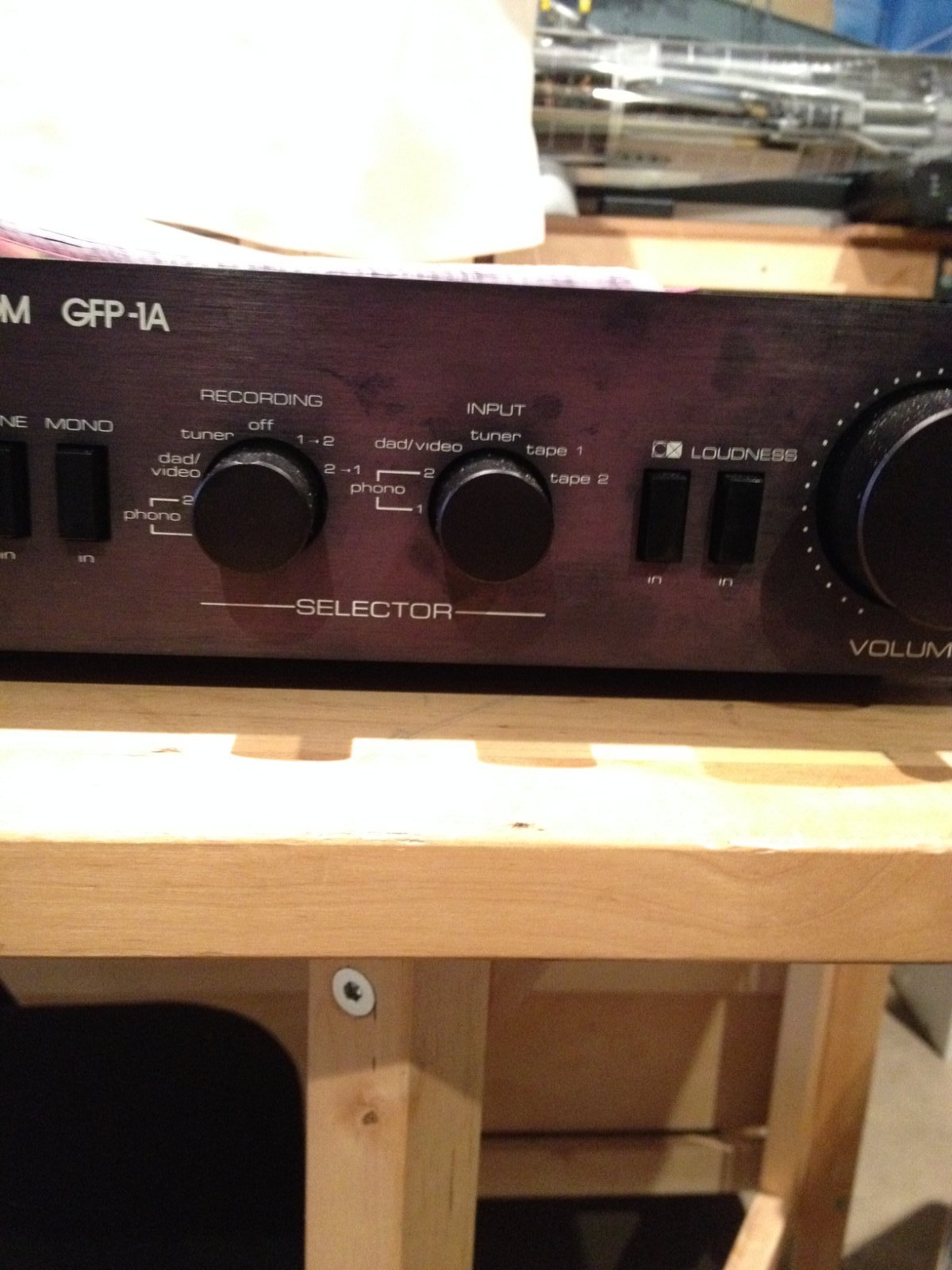 ADCOM GFP-1A PRE AMPLIFIER - Stereo, Home Cinema, Headphones Components ...