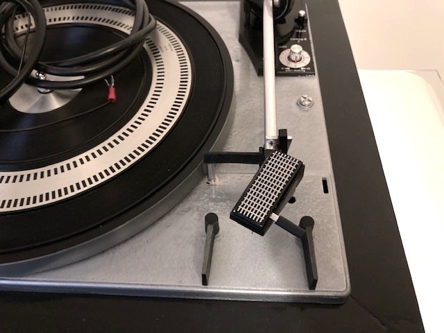 SOLD: FS: DUAL 1219 Idler Turntable with Custom Solid Timber Plinth ...