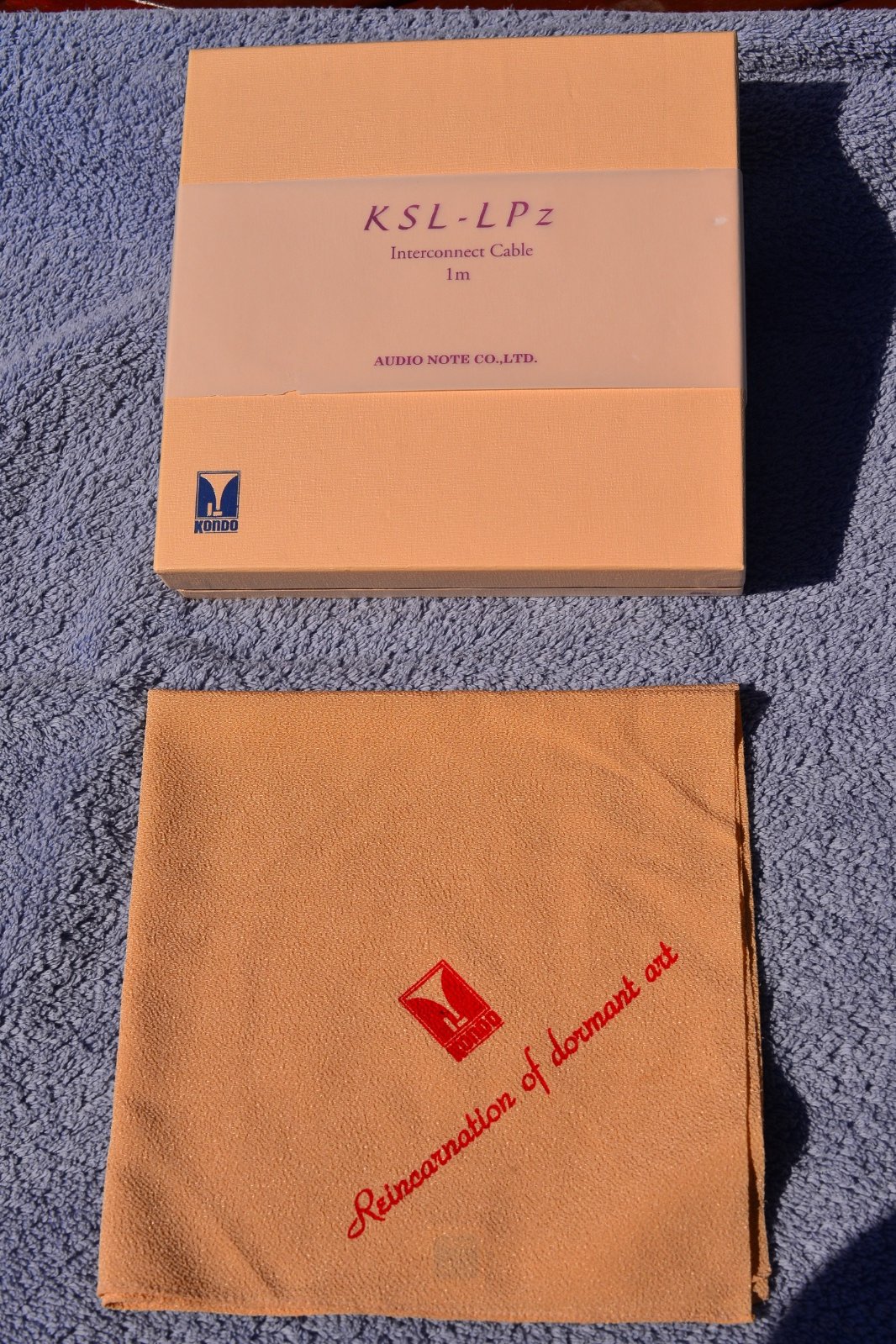 SOLD: Kondo KSL-LPz Silver Interconnects |﻿ Hi-Fi and Cinema Cables ...