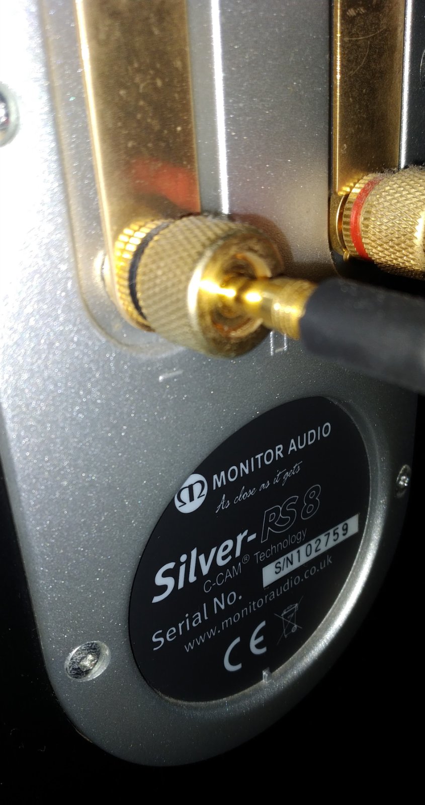 SOLD: FS: Monitor Audio Silver-RS8 (Black) - Stereo, Home Cinema ...