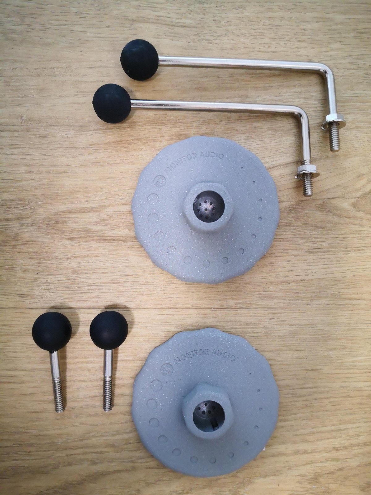 SOLD: Speaker Wall / Ceiling Brackets (pair) - Monitor Audio MASM ...