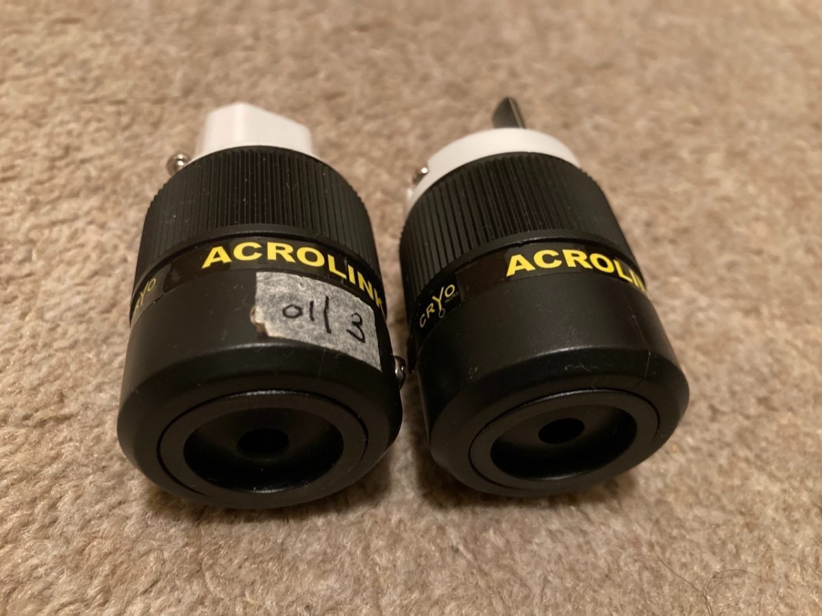 FS: ACROLINK AU + IEC 15 AMP mains plug set |﻿ Hi-Fi and Cinema Cables ...