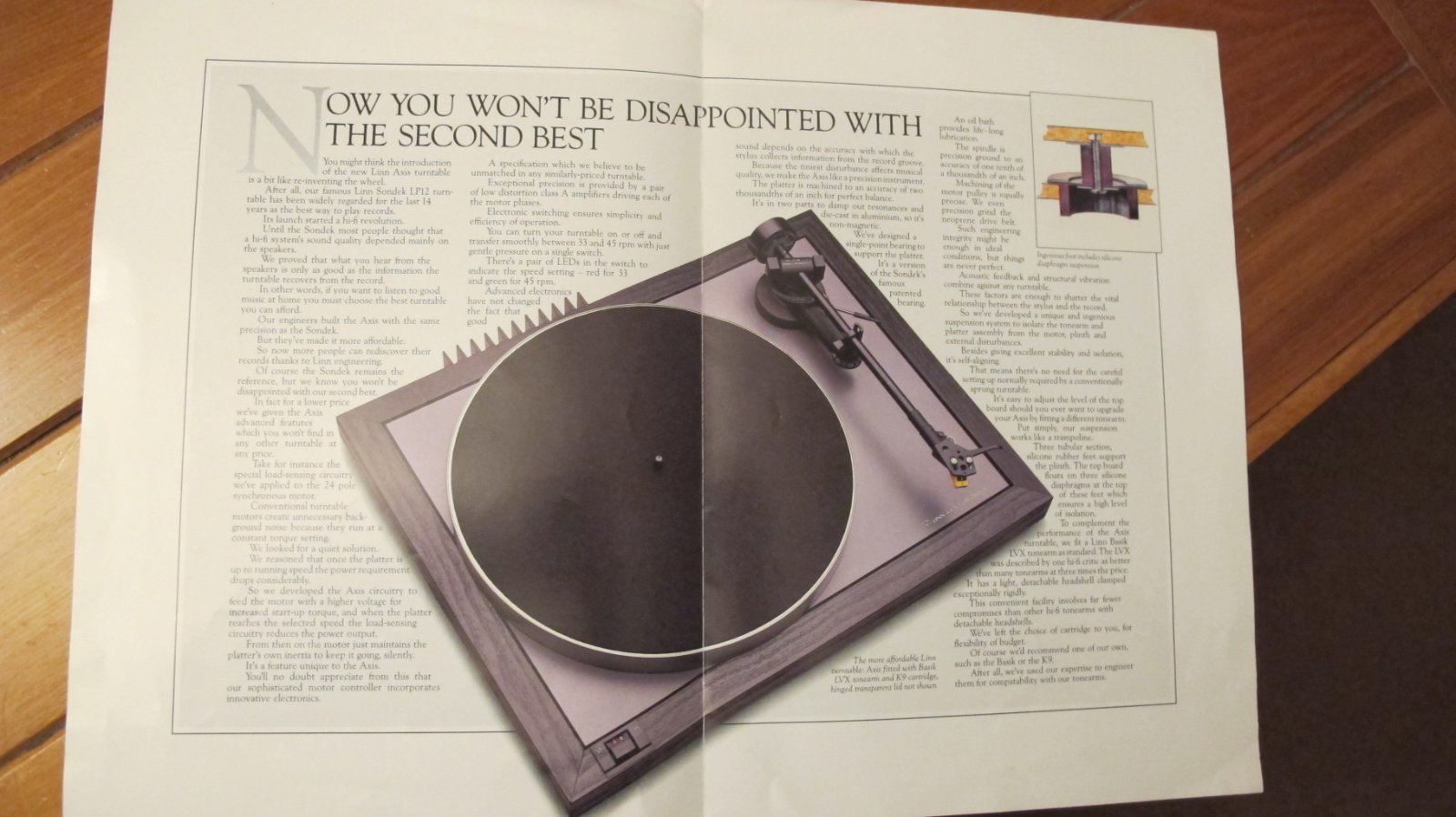 SOLD: FS: Linn Axis Turntable/Akito Arm/Ortofon 2M Black - Stereo, Home ...