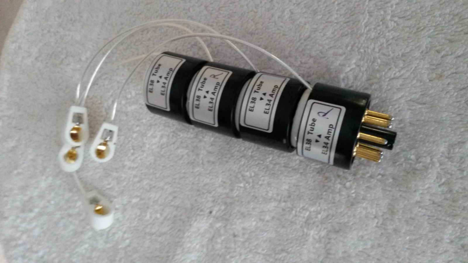 FS: Mullard EL38 Quad + EL34 Adaptors |﻿ Hi-Fi and Cinema Cables ...