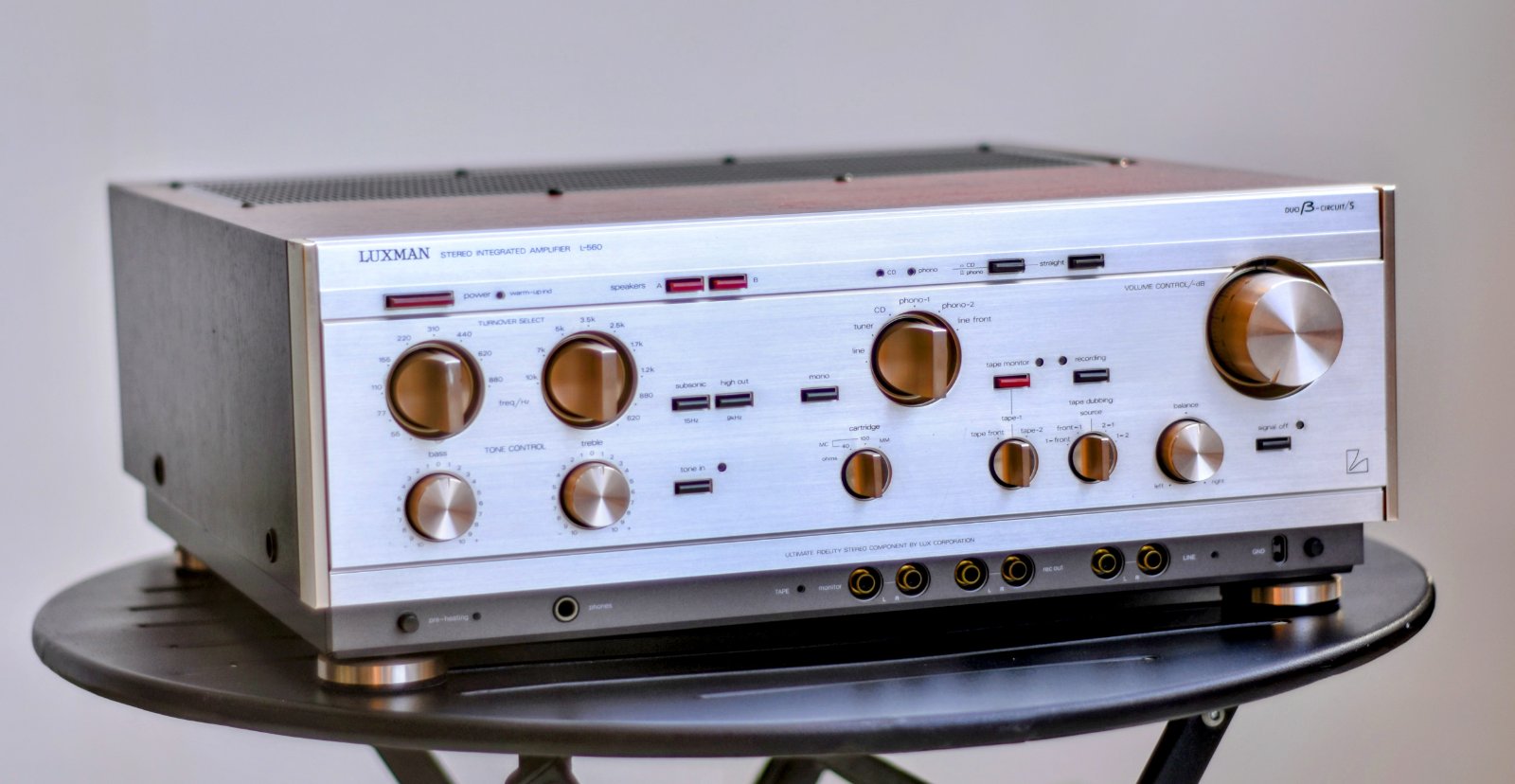 SOLD: SOLD: FS: LUXMAN L560 Integrated Amplifier Japan! FREE POST ...
