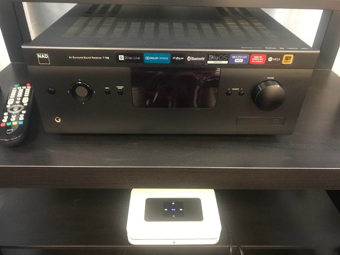 NAD T758 V3 AV Receiver 4K HDR with Dirac Live™ Full Frequency ...
