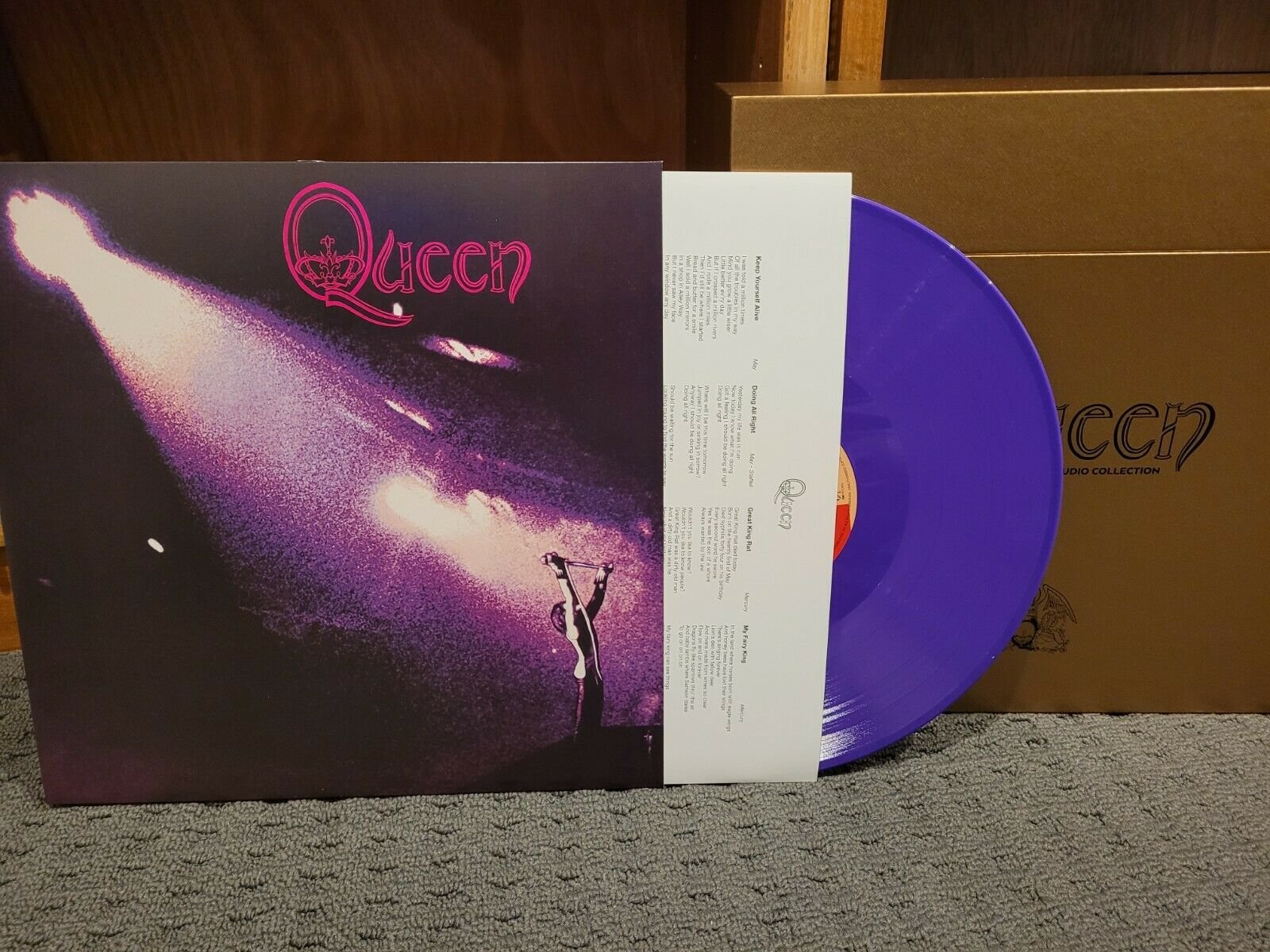 SOLD: FS: Queen - Queen (self-titled 180g purple vinyl, inc. shipping ...