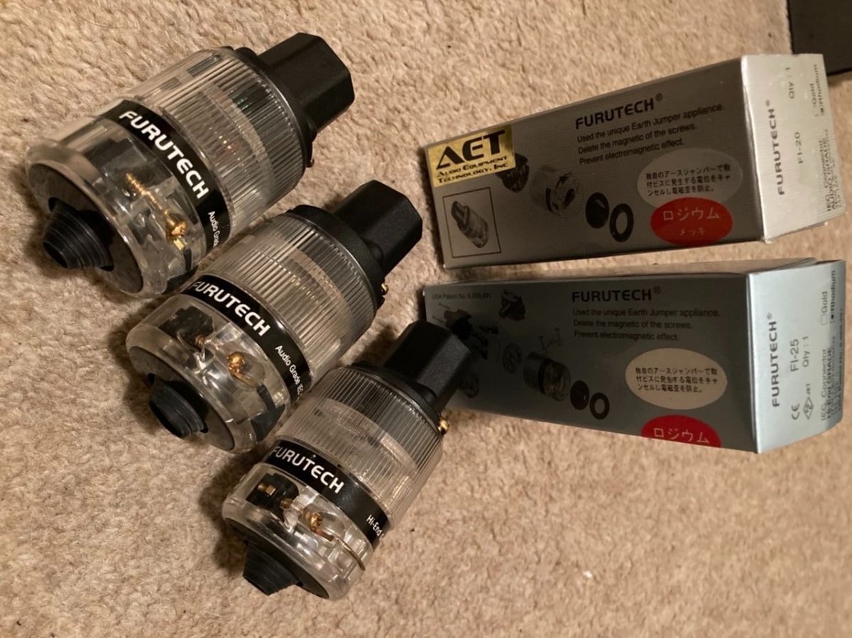 FS: FURUTECH FI-25 15 AMP IEC mains plug |﻿ Hi-Fi and Cinema Cables ...