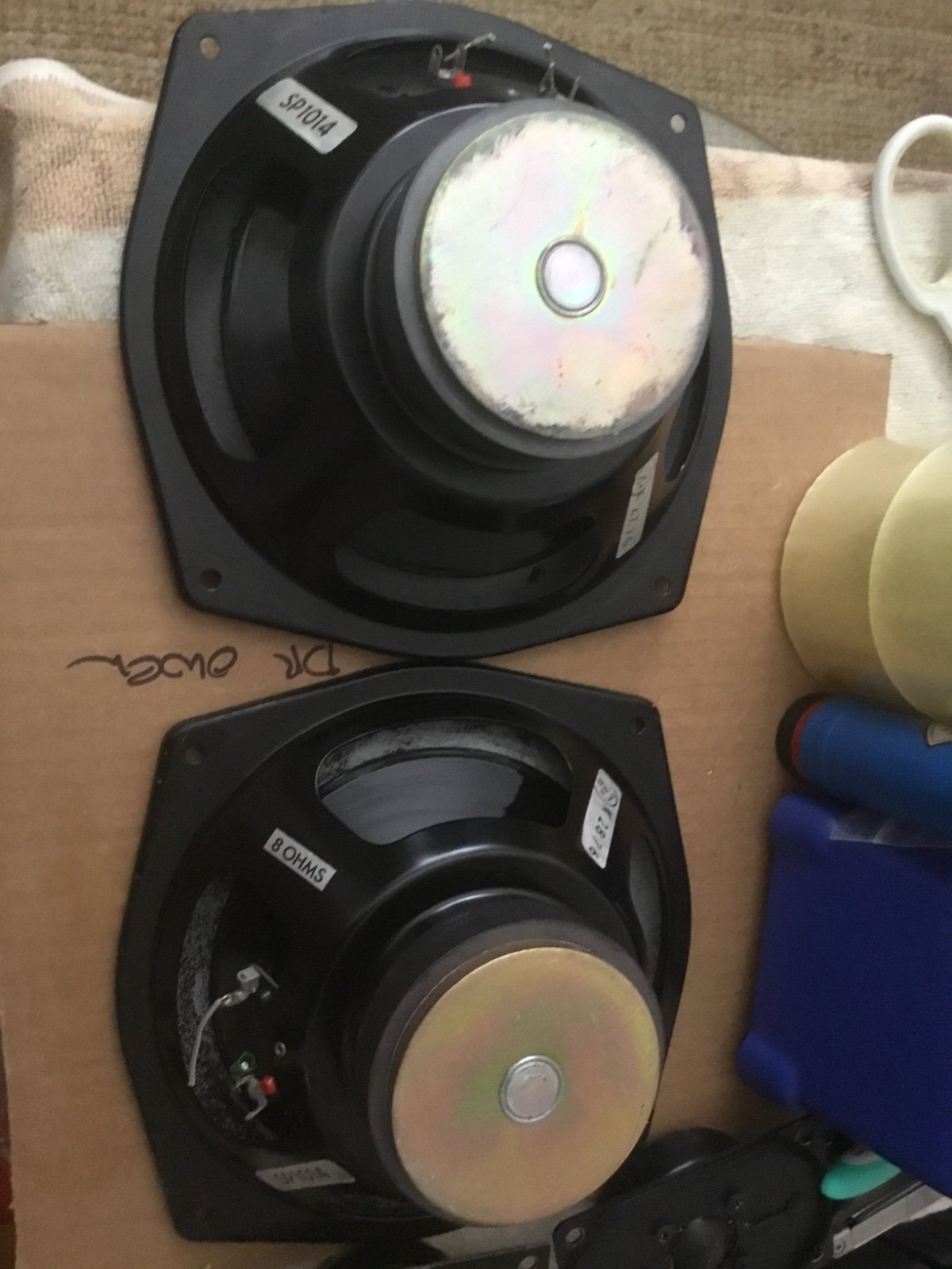 SOLD: Kef b200 sp1014 8 inch bextrene driver with t52 tweeters - Hi-Fi ...
