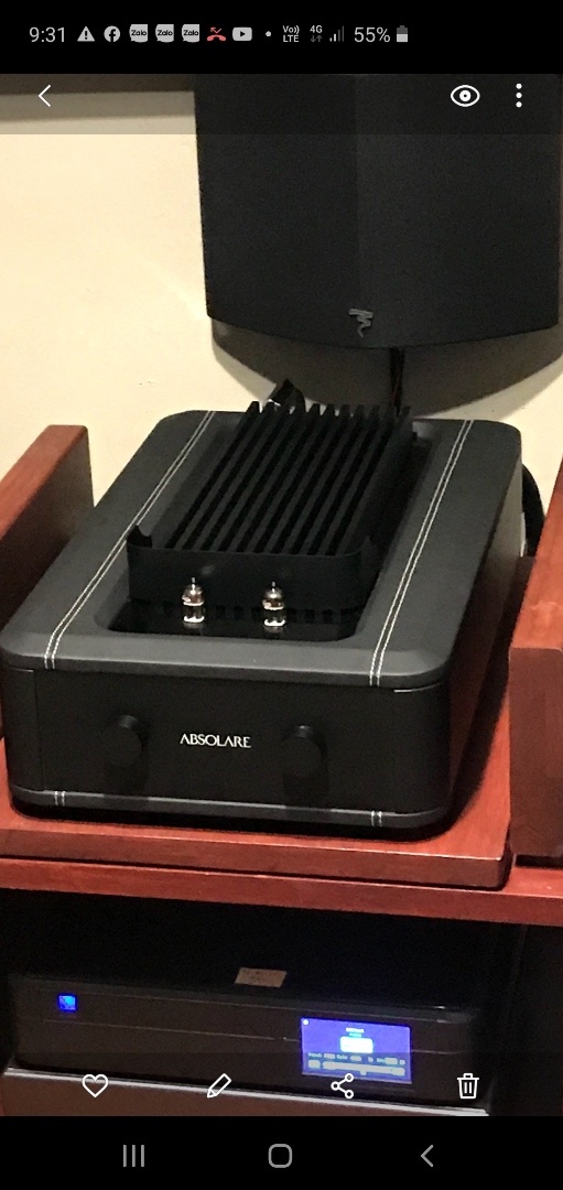 SOLD: Sold: Absolare Signature Integrated Amp |﻿ Stereo, Home Cinema ...