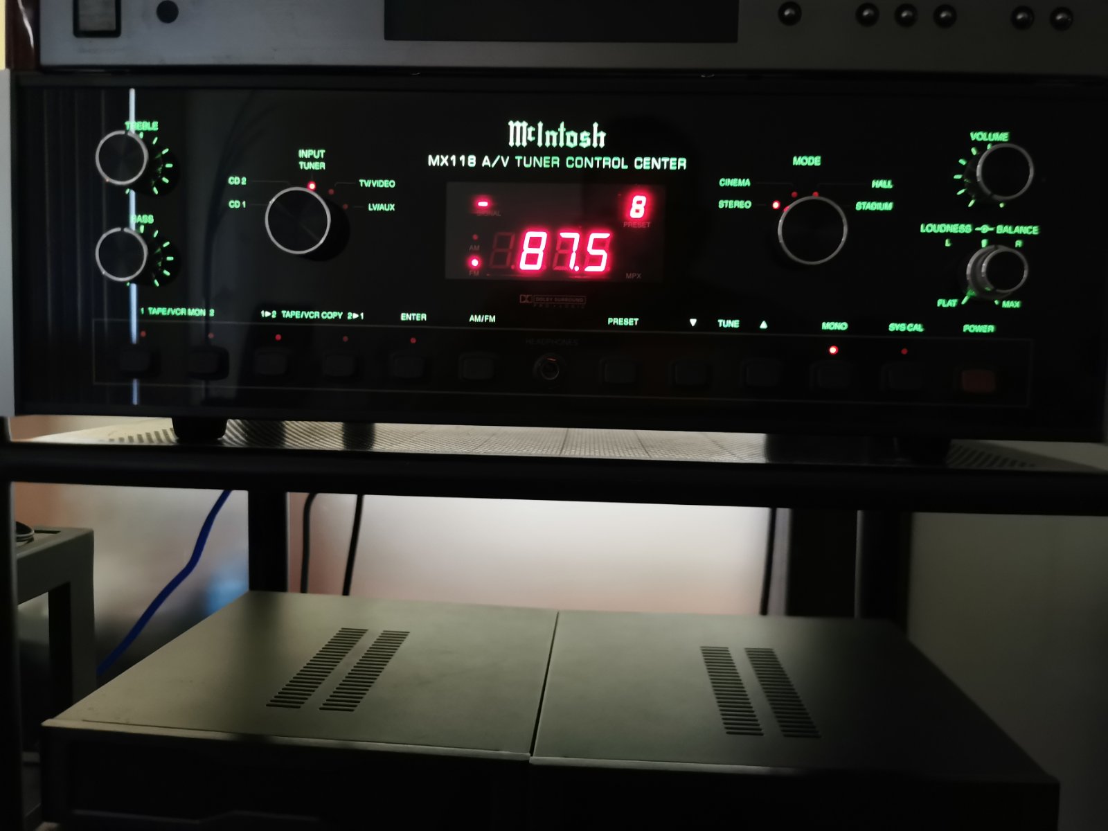 SOLD: FS: McIntosh MX118 Preamp/Tuner |﻿ Stereo, Home Cinema ...