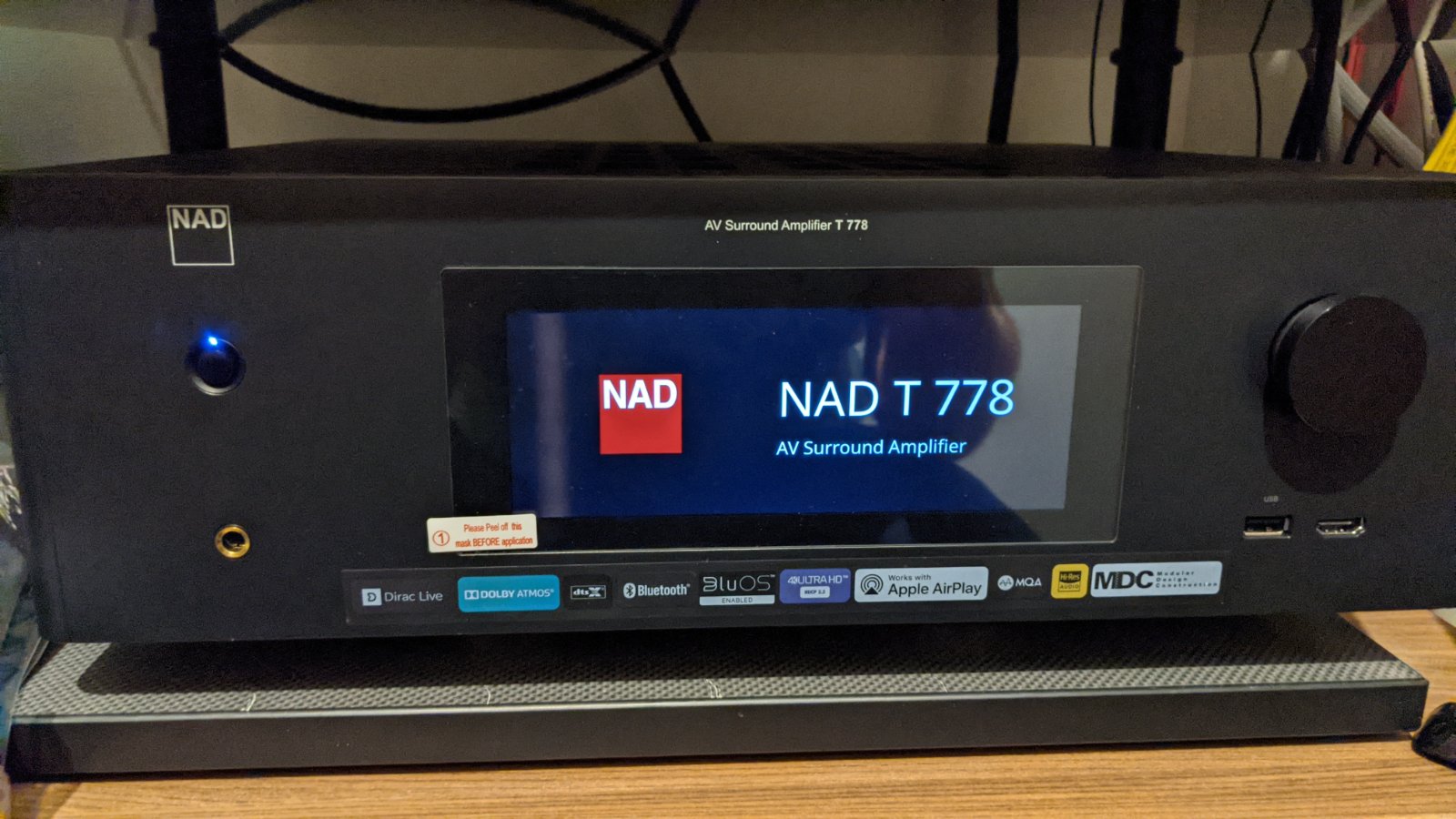 SOLD: FS: NAD T778 Surround Amplifier - Stereo, Home Cinema, Headphones ...