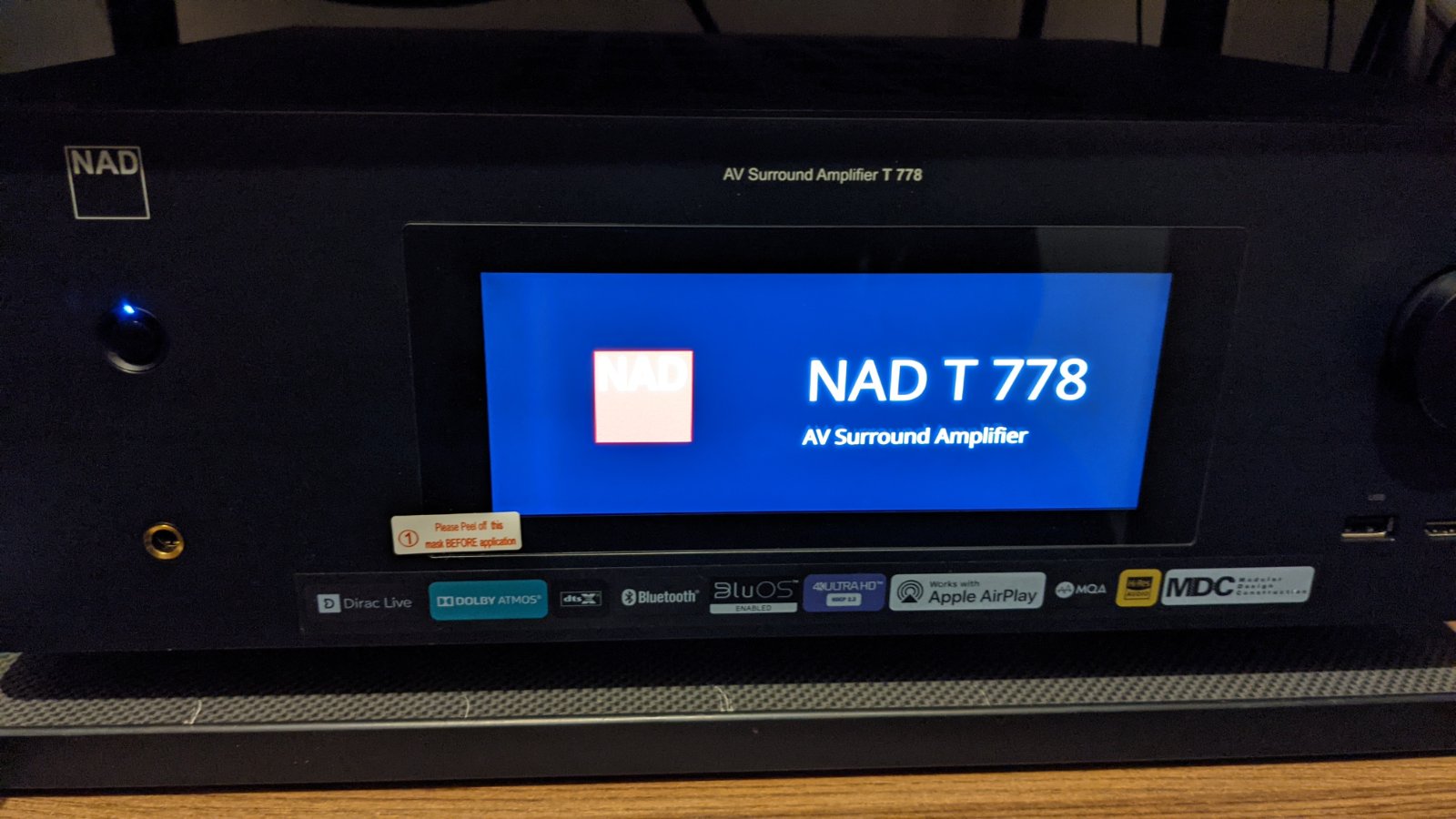 SOLD: FS: NAD T778 Surround Amplifier - Stereo, Home Cinema, Headphones ...