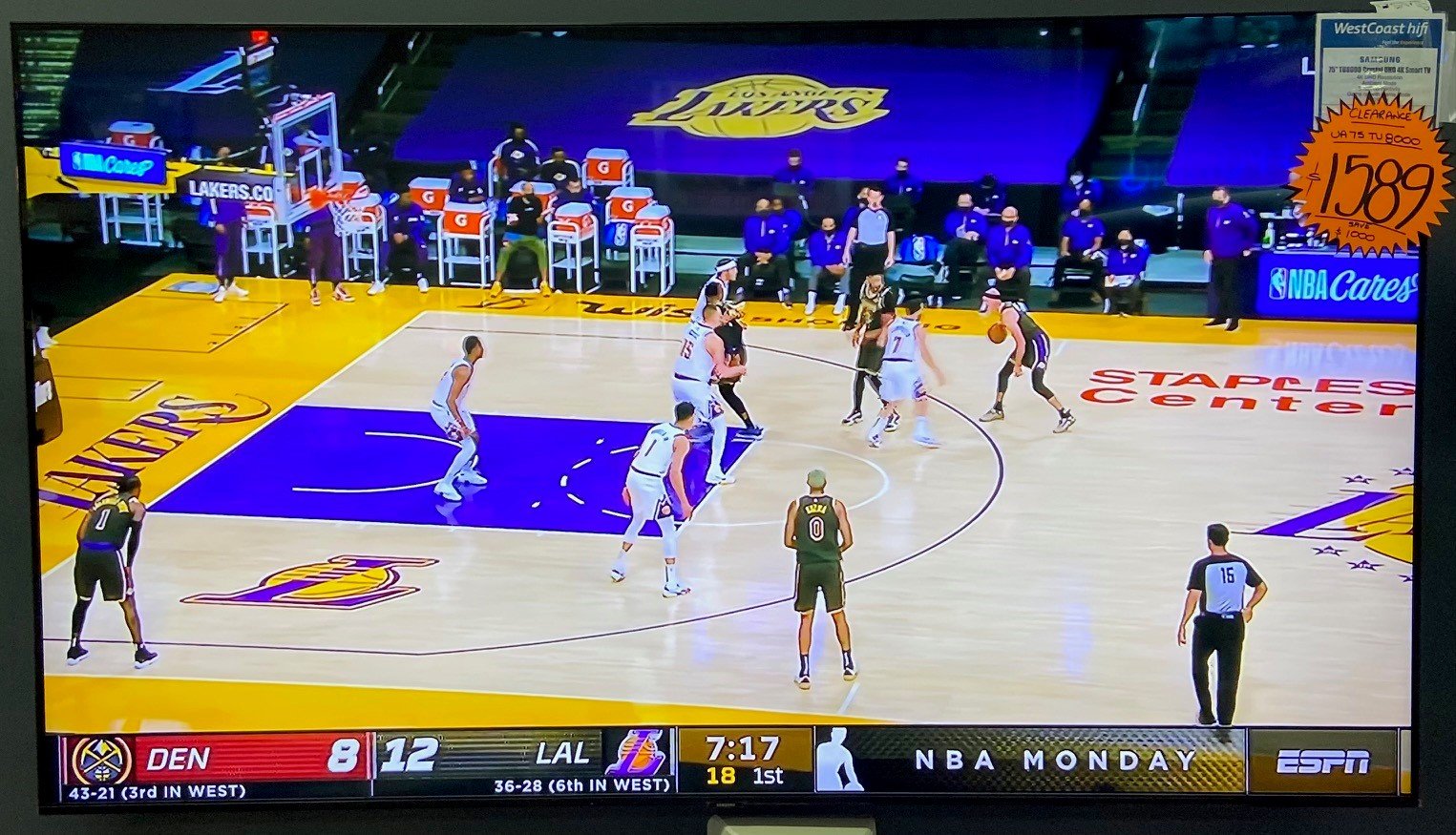 SAMSUNG UA75TU8000 UHD SMART TV - Commercial Classifieds - StereoNET