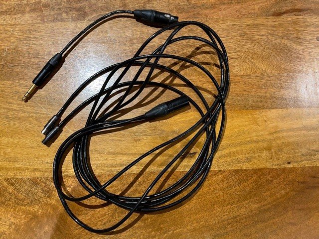 FS: 8ft Abyss stock cable - 4 pin balanced, plus the 1ft Abyss quarter ...