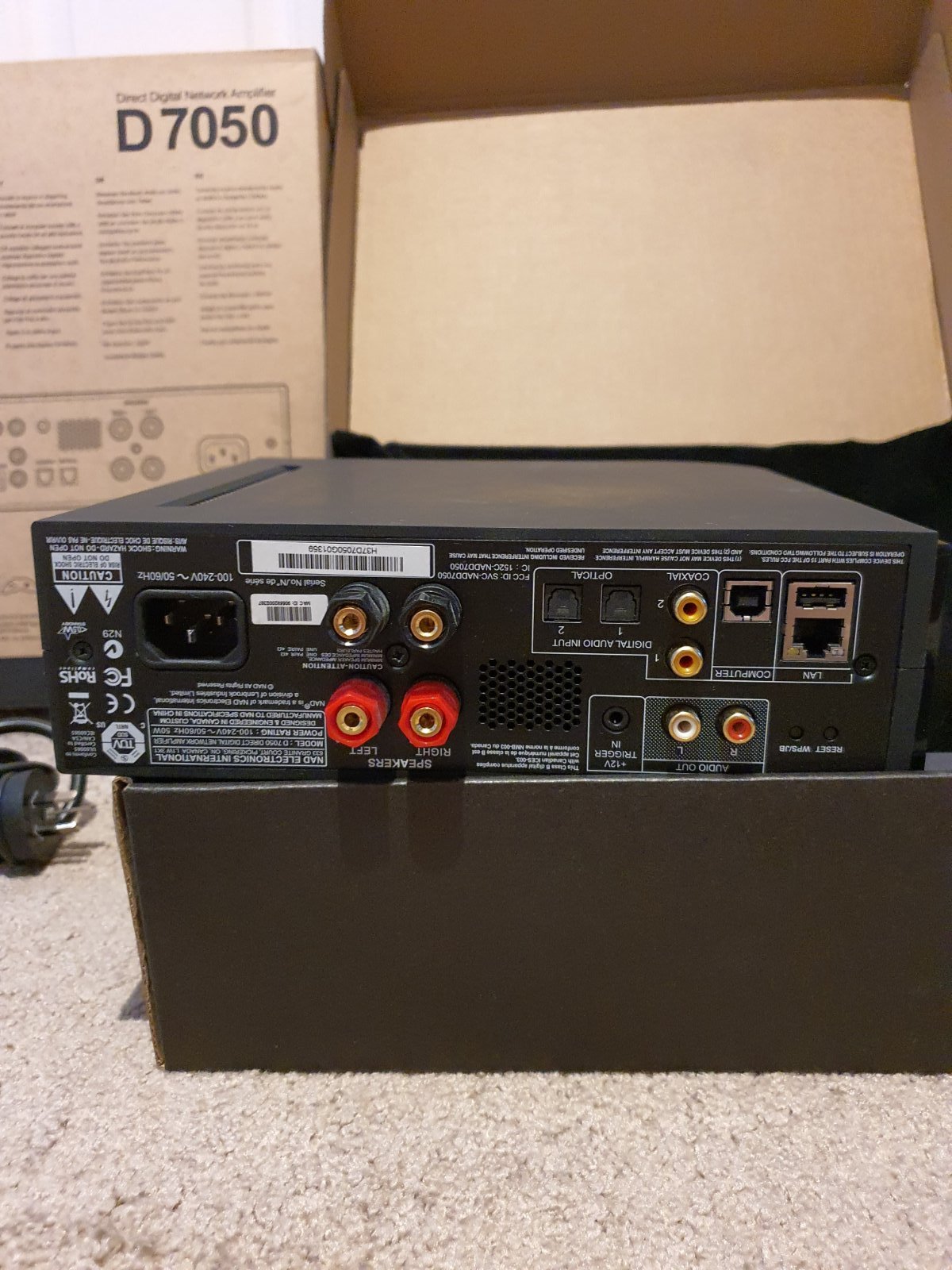 FS: NAD D7050 Direct Digital Network Amplifier - Stereo, Home Cinema ...