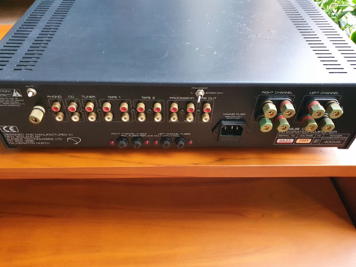 SOLD: FS: PLINIUS 8200 INTEGRATED AMPLIFIER WITH PHONO IN - Stereo ...