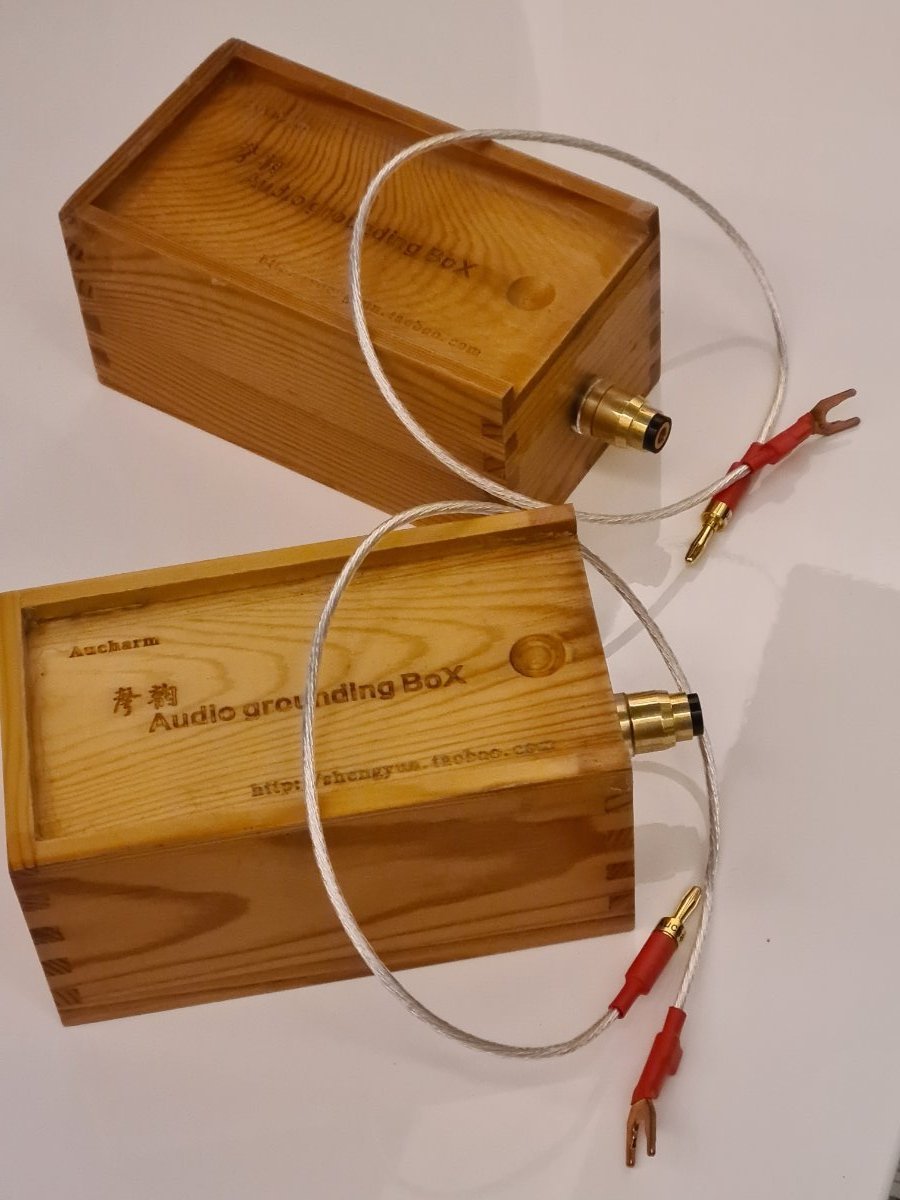 SOLD: FS: Aucharm Audio Grounding Box - Hi-Fi and Cinema Cables ...