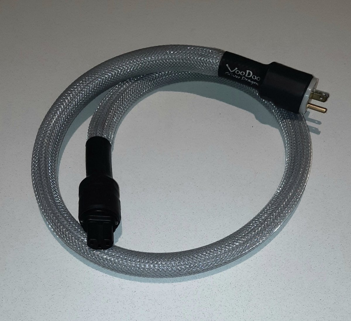 SOLD: FS: Power cable - Voodoo Silver Dragon - Hi-Fi and Cinema Cables ...