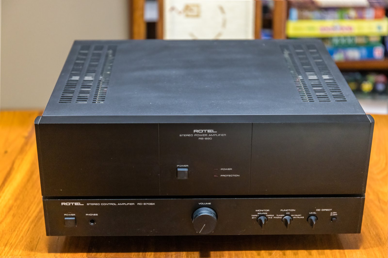 SOLD: FS: Rotel RC870BX pre amp/ Rotel RB890 power amp combo - Stereo ...