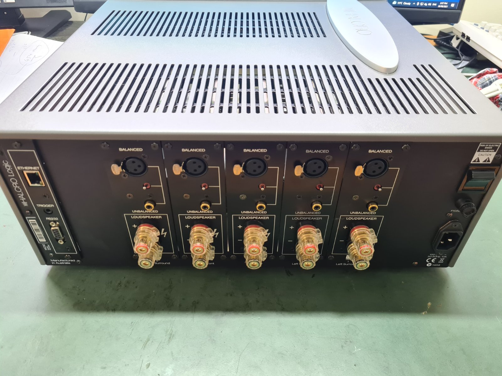 HALCRO Logic MC50 5-channel Power Amplifier - Stereo, Home Cinema ...