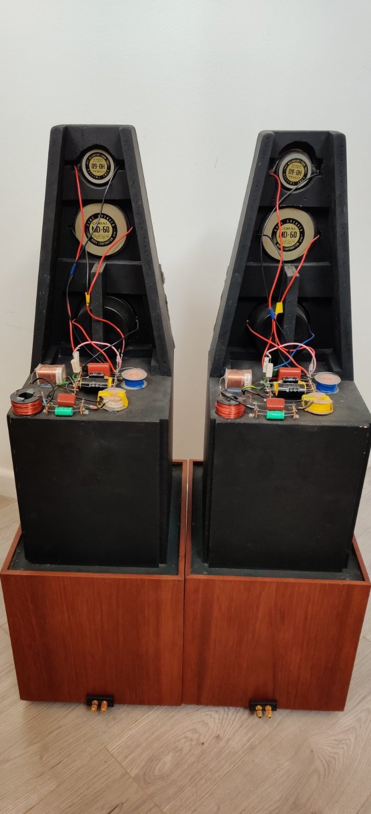 SOLD: FS: Custom design 4 way speakers with coral and philips drivers ...