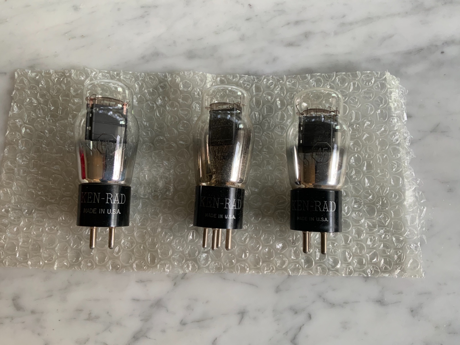 SOLD: FS: 3 Ken-Rad 45 tubes |﻿ Hi-Fi and Cinema Cables & Accessories