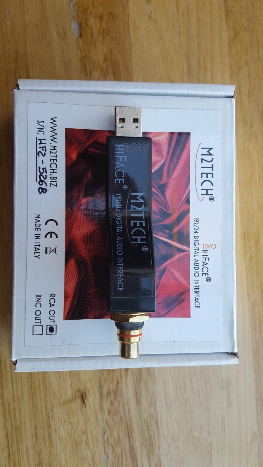 M2 TECH - HIFACE 2 USB-S/PDIF CONVERTER |﻿ Hi-Fi and Cinema Cables ...