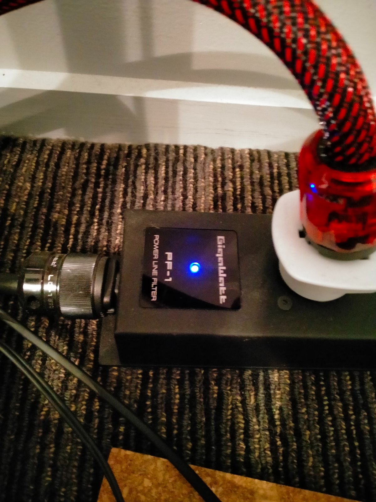 SOLD: FS: Gigawatt PF-1 Power Line Filter & LC-EVO Mains Power Cable ...