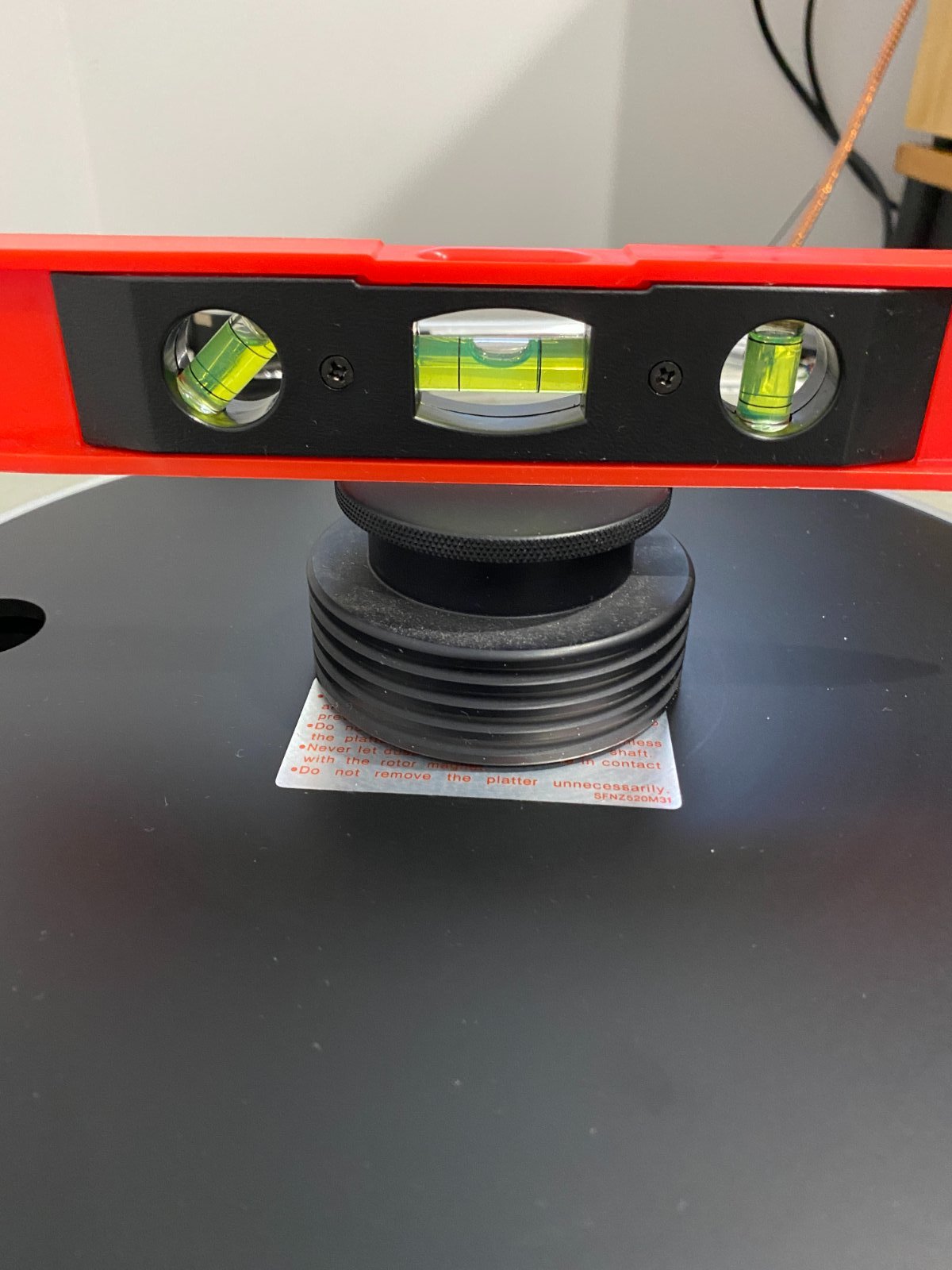 Technics SL-1200MK2 - Platter levelling - Turntables, Record Players ...