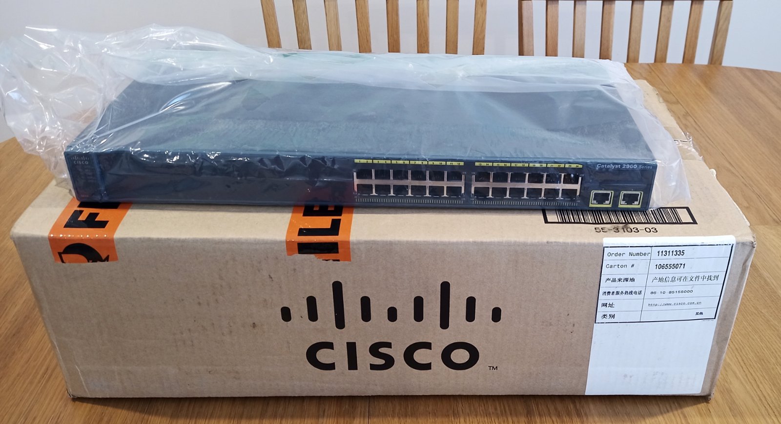 SOLD: FS: Cisco Catalyst CS2960 24TTL 10/100 2 1000BT LAN ...