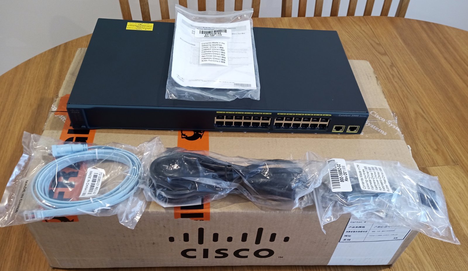 SOLD: FS: Cisco Catalyst CS2960 24TTL 10/100 2 1000BT LAN ...