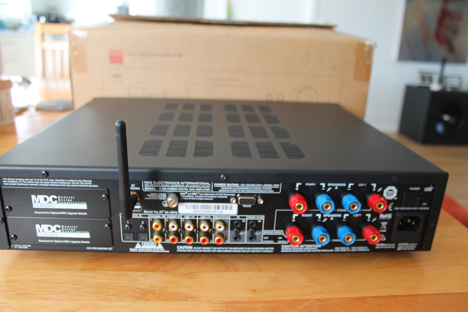 FS: Nad C368 Hybrid Dac Amplifier |﻿ Stereo, Home Cinema, Headphones ...