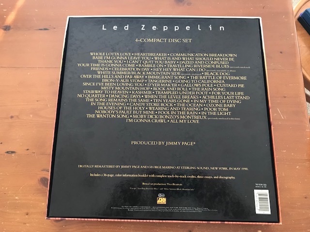 FS: “Price Drop” Led Zeppelin 4 CD Box Set (With Booklet) |﻿ Vinyl, CD ...