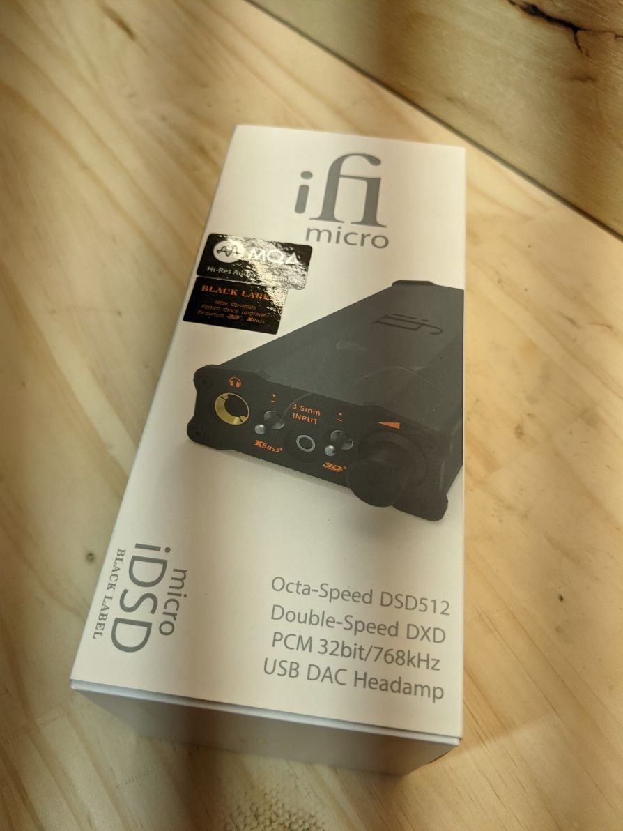 SOLD: FS: IFi Micro DSD Black Label Dac/Amp - Stereo, Home Cinema ...