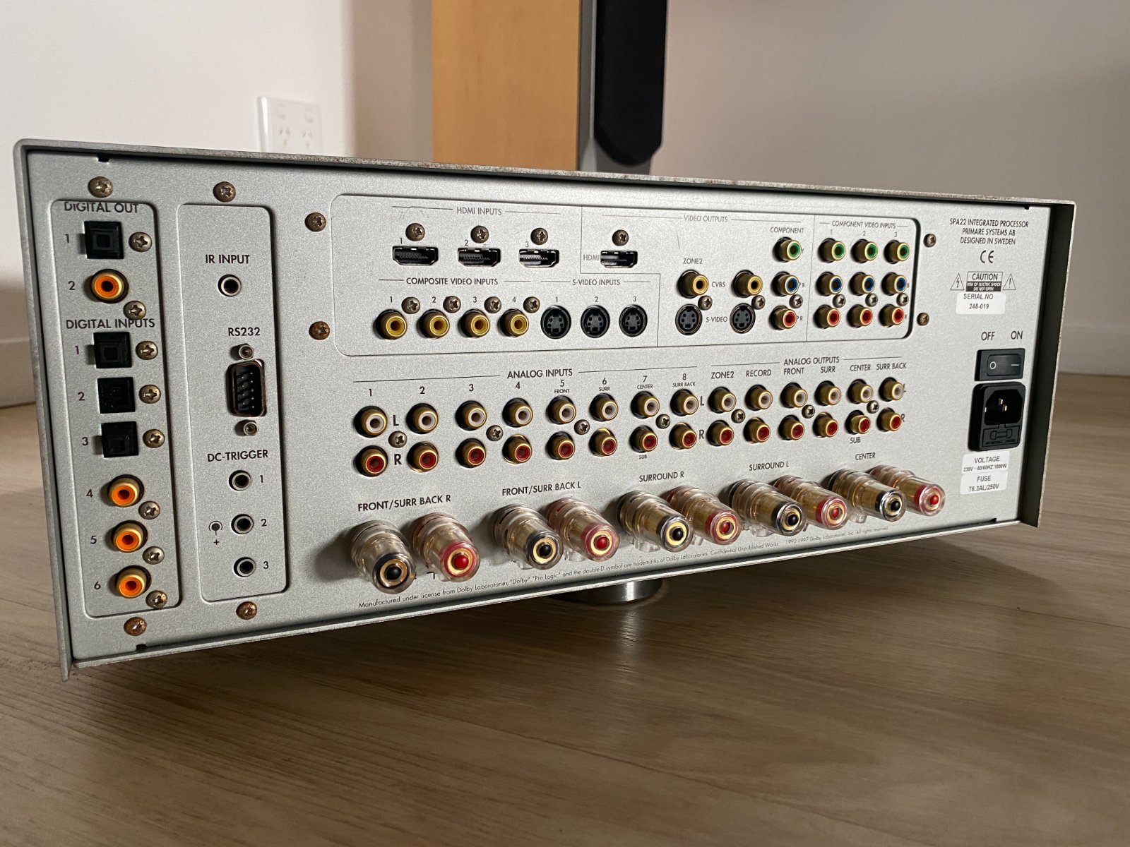 Primare Reciever Amp SPA22 |﻿ Stereo, Home Cinema, Headphones Components