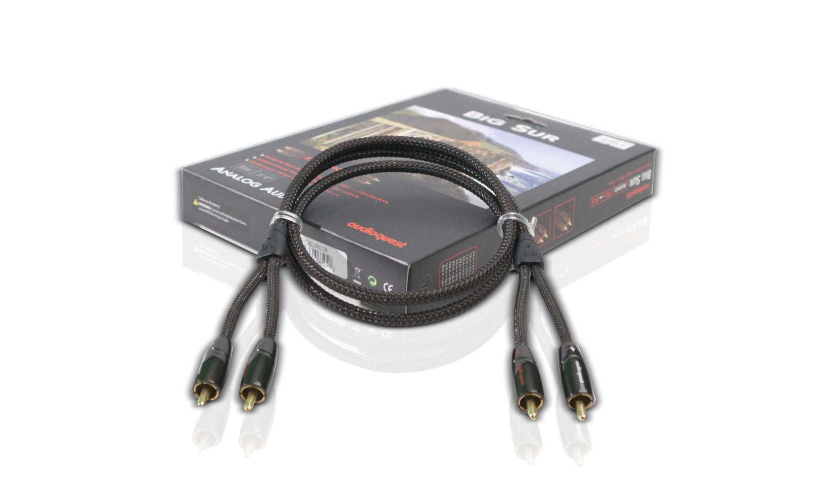 SOLD: Audioquest Big Sur RCA Audio Interconnect Cable 2m - Hi-Fi and ...